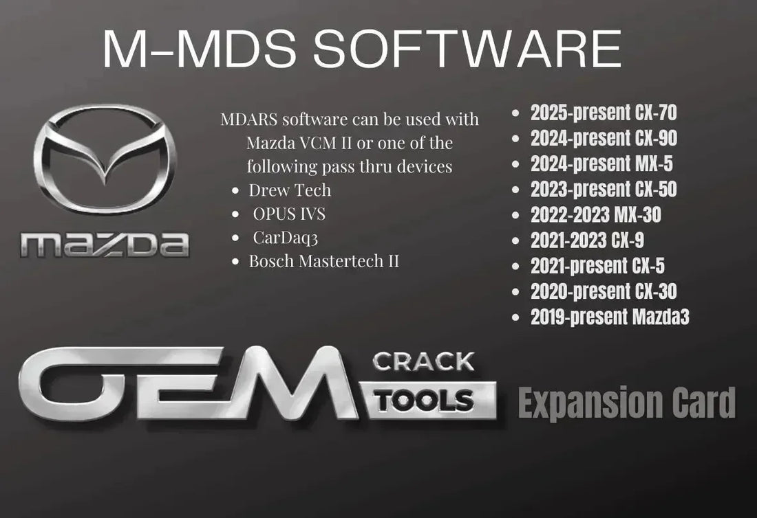 MAZDA MDARS Dealer Software – Southeastern Keys